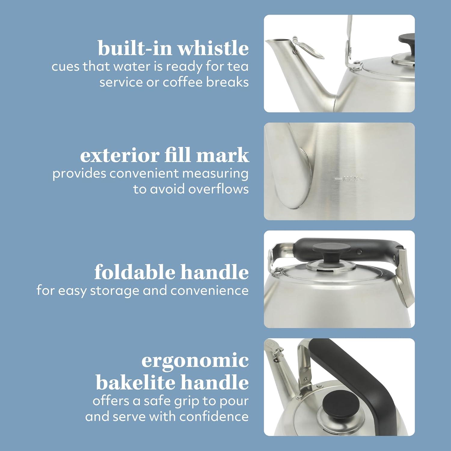 Sur La Table Kitchen Essentials 2 Qt Heavy Gauge Brushed Stainless ...